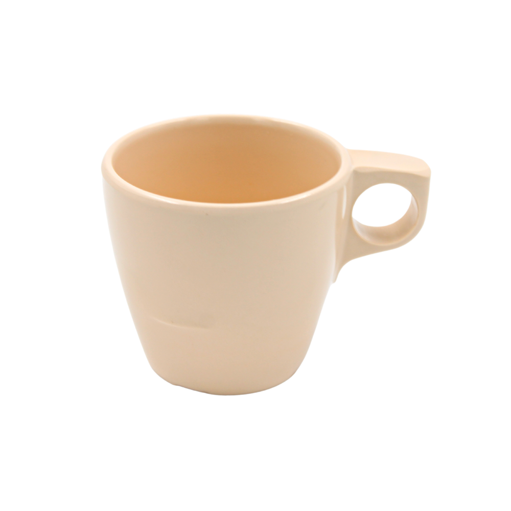 Taza 227 ml melamina beige | sondemesa